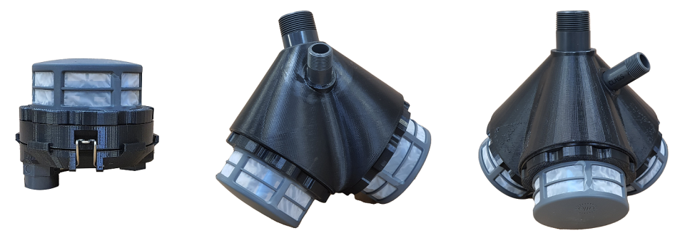 Small self-cleaning filters